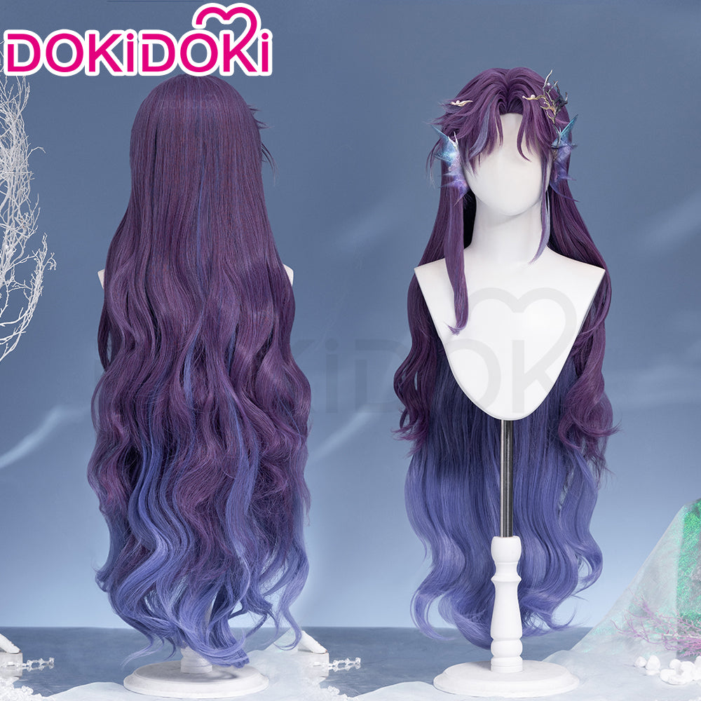DokiDoki Game Love And Deepspace Cosplay Rafayel Lemuria Sea God Wig L – dokidokicosplay
