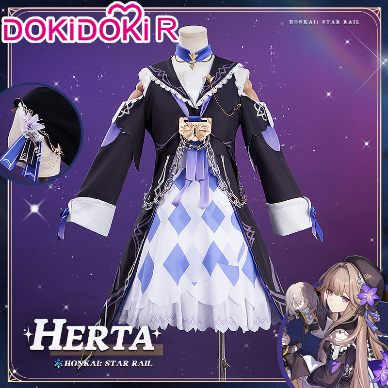 【In Stock】DokiDoki-R Game Honkai: Star Rail Cosplay Herta Cosplay Cost ...