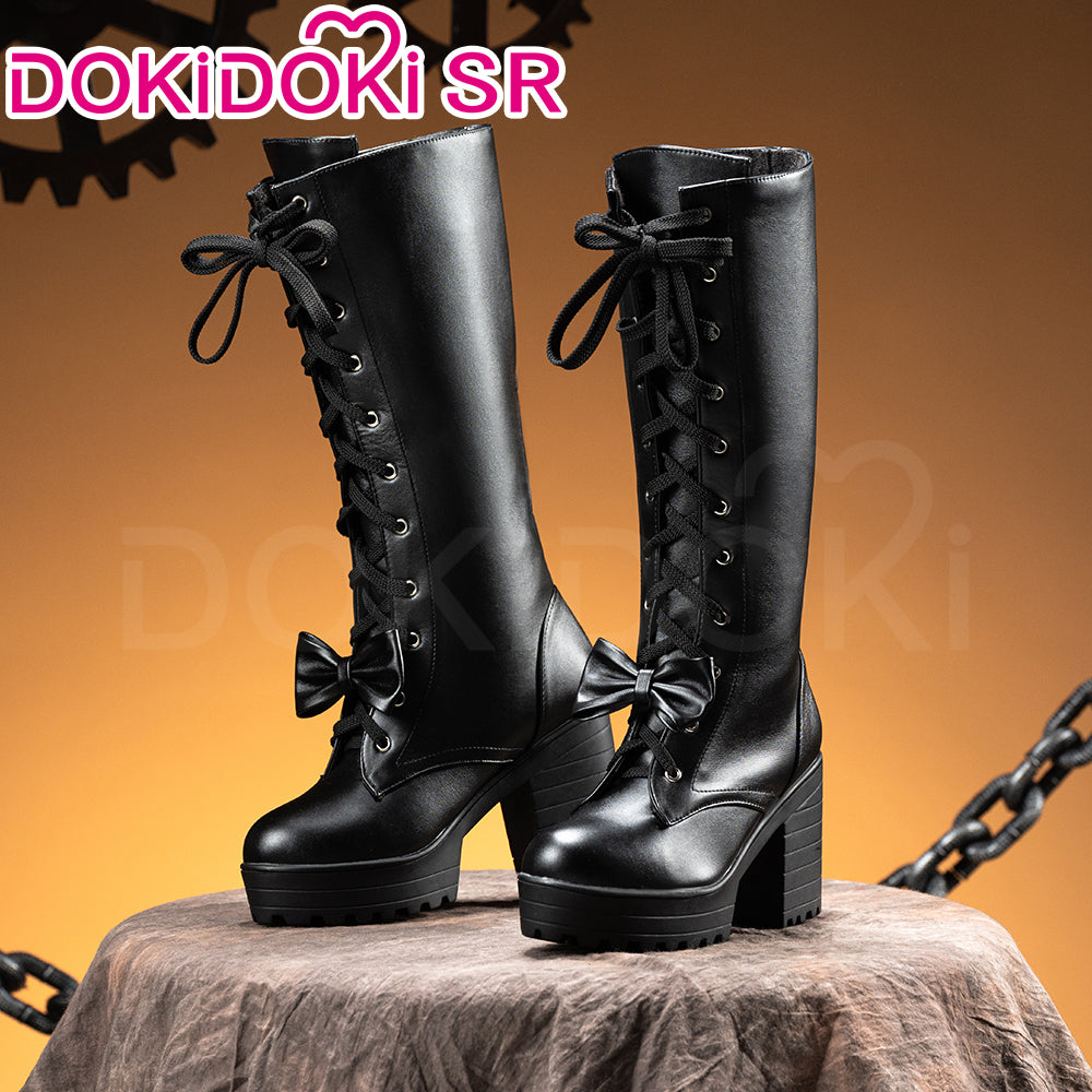 DokiDoki-SR Anime Date A Live Cosplay Kurumi Tokisaki Costume / Shoes ...