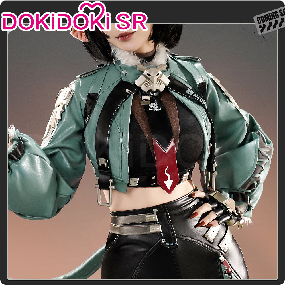 【Size S-2XL】Dokidoki-SR Game Zenless Zone Zero Cosplay Jane Doe Costum ...