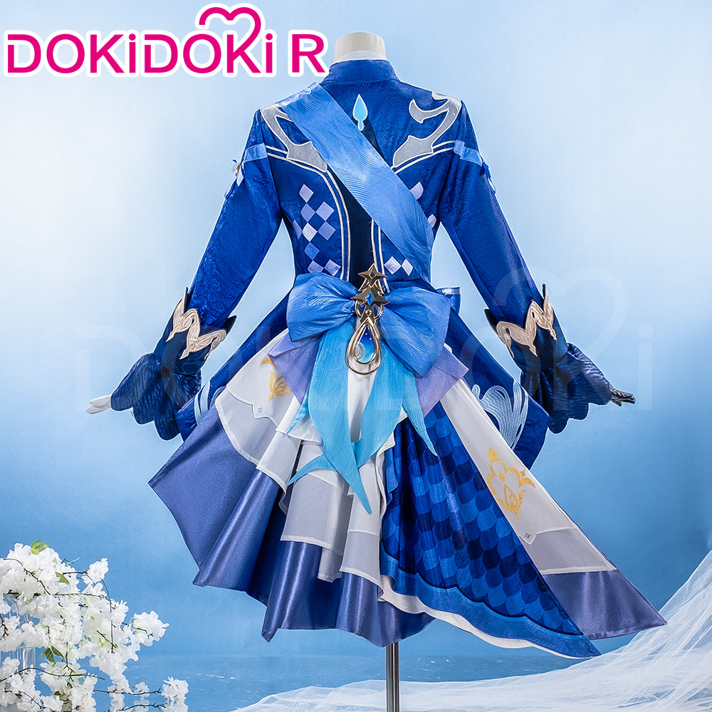 DokiDoki-R Game Genshin Impact Furina Costume Dress Focalors Fontaine ...