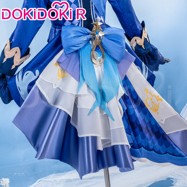DokiDoki-R Game Genshin Impact Furina Costume Dress Focalors Fontaine ...