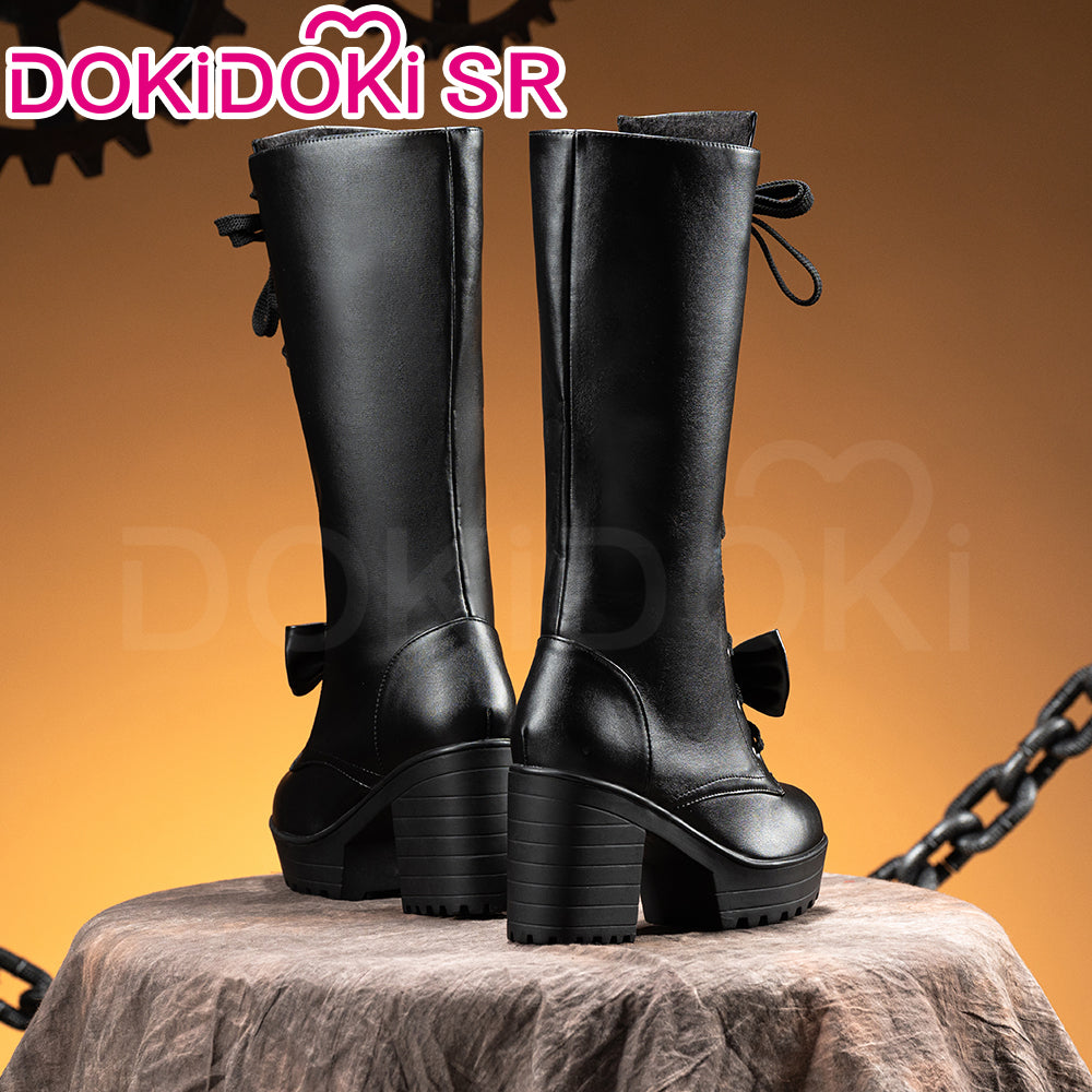 DokiDoki-SR Anime Date A Live Cosplay Kurumi Tokisaki Costume / Shoes ...