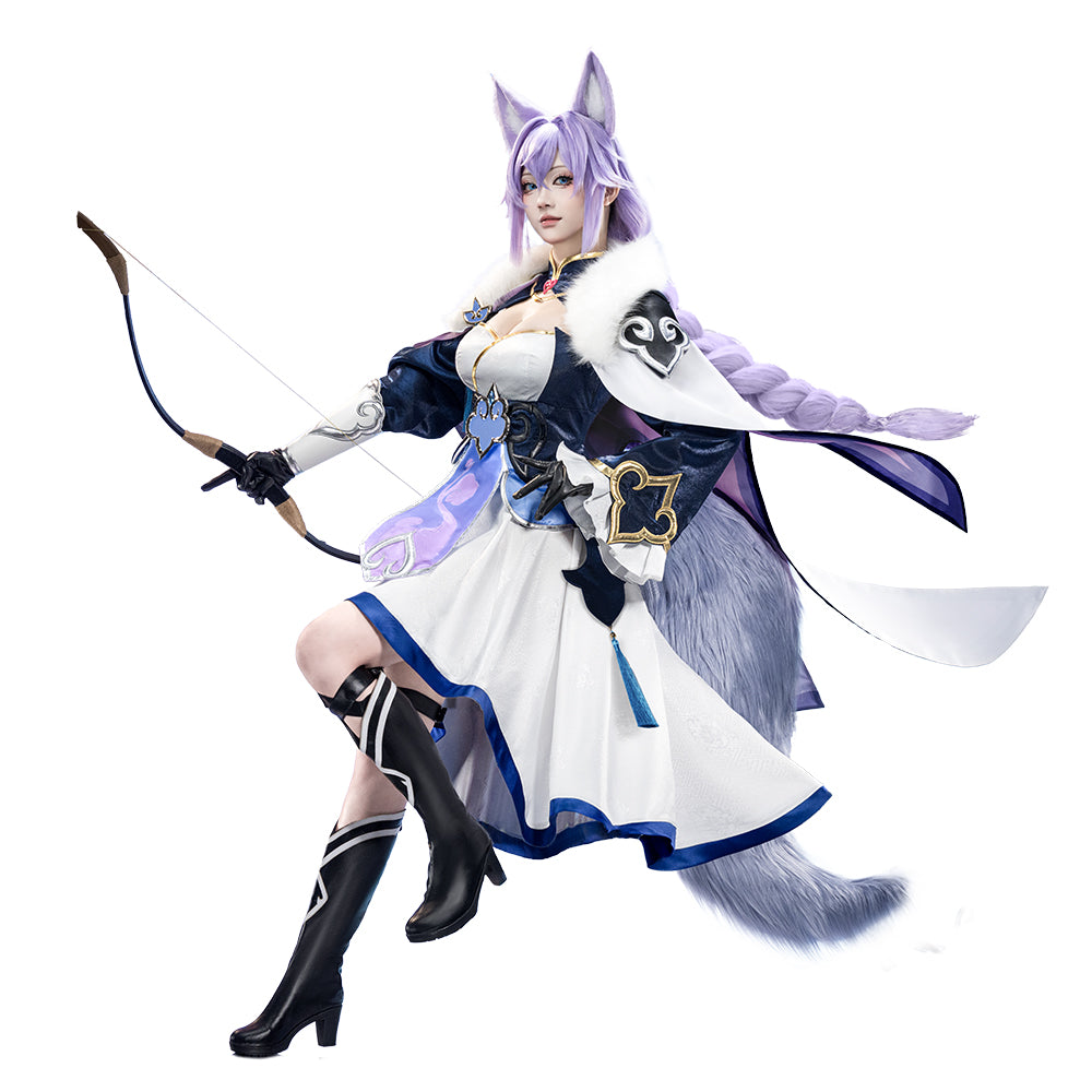 DokiDoki-SR Game Honkai: Star Rail Cosplay Baiheng Costume Bai Heng ...