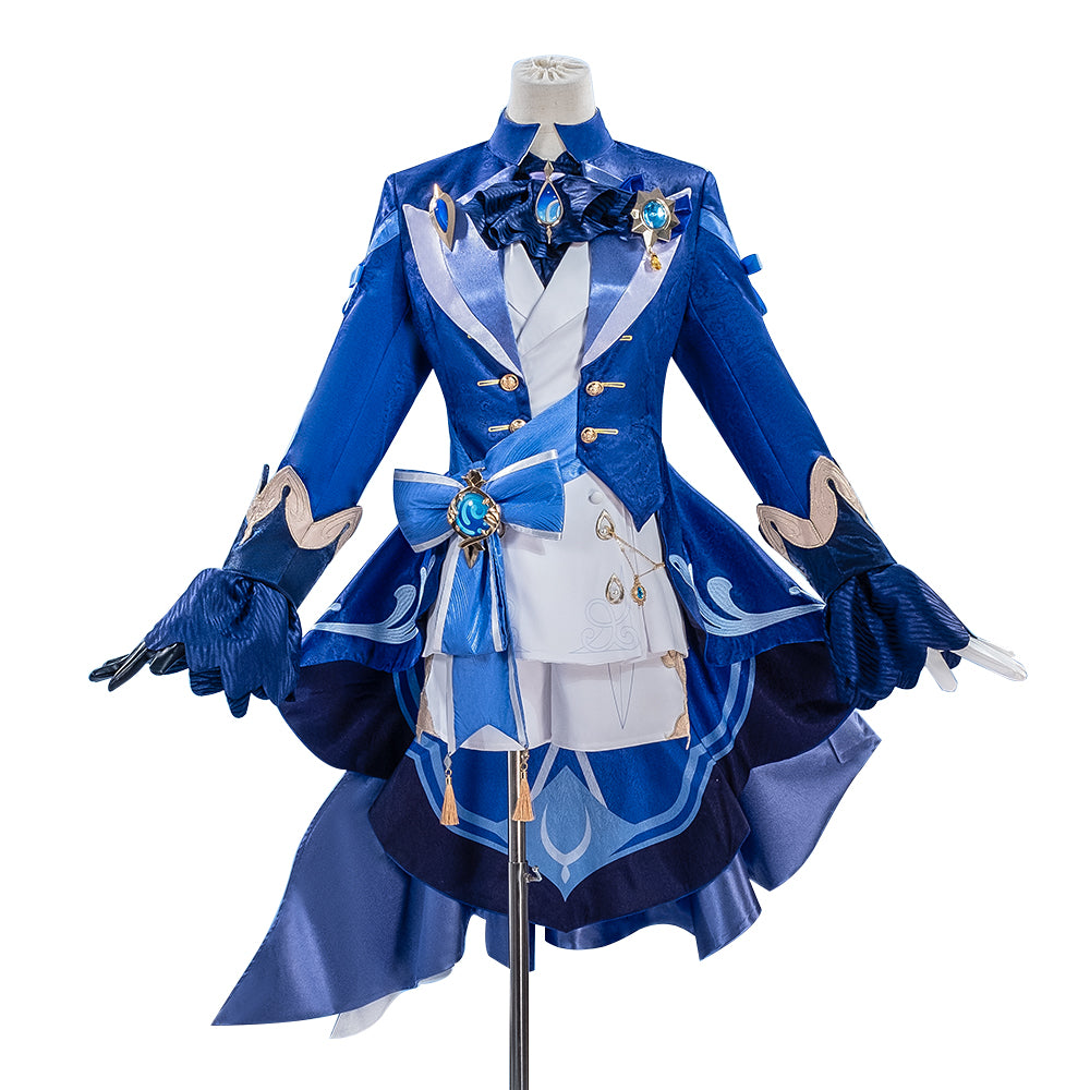 DokiDoki-R Game Genshin Impact Furina Costume Dress Focalors Fontaine ...
