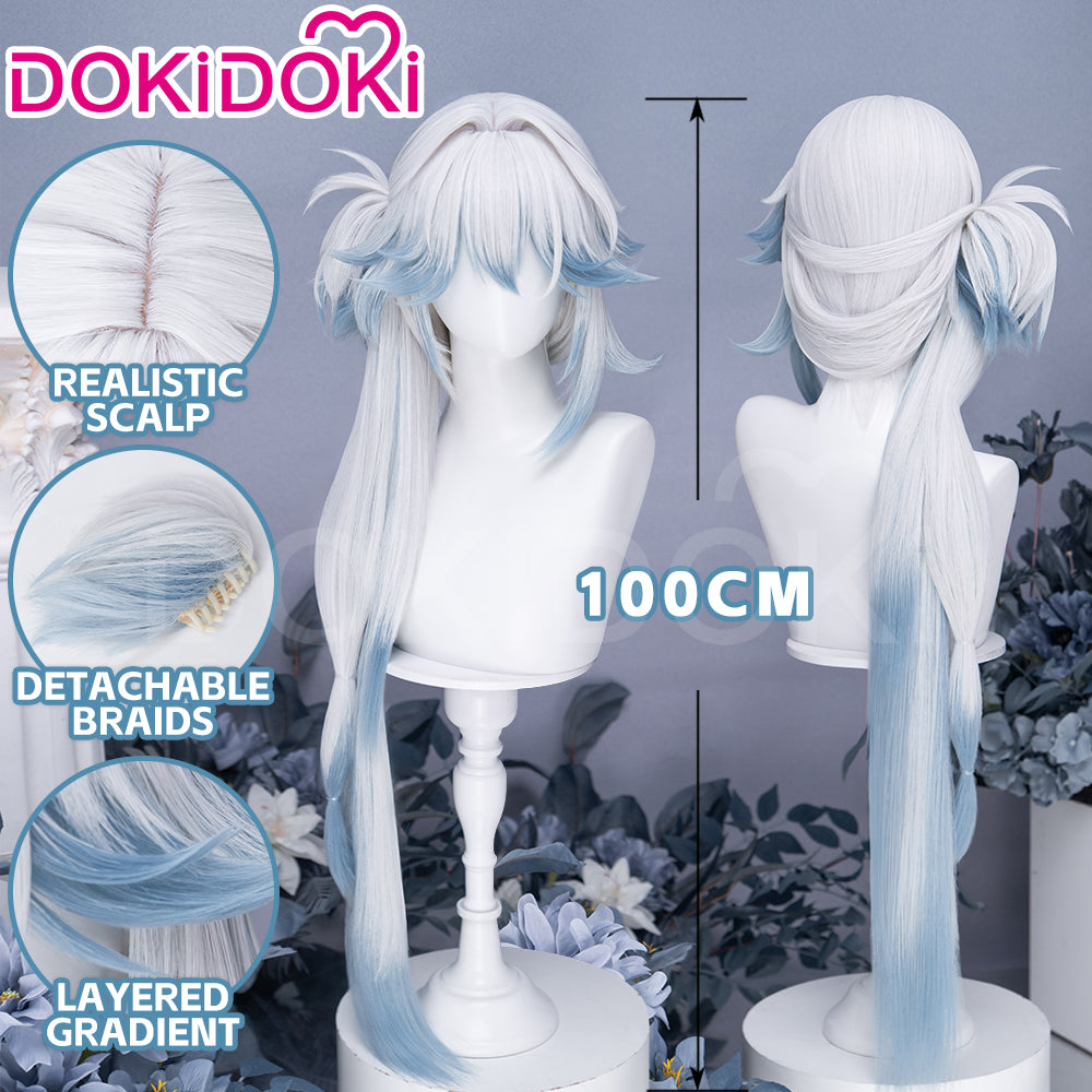 DokiDoki Game Honkai: Star Rail Cosplay Yao Guang Gradient Wig Long St ...