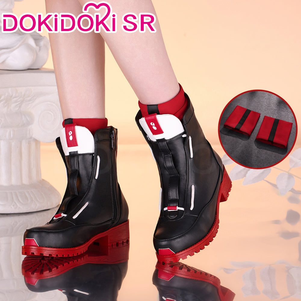 DokiDoki-SR Game Arknights Cosplay Exusiai the New Covenant Shoes ...