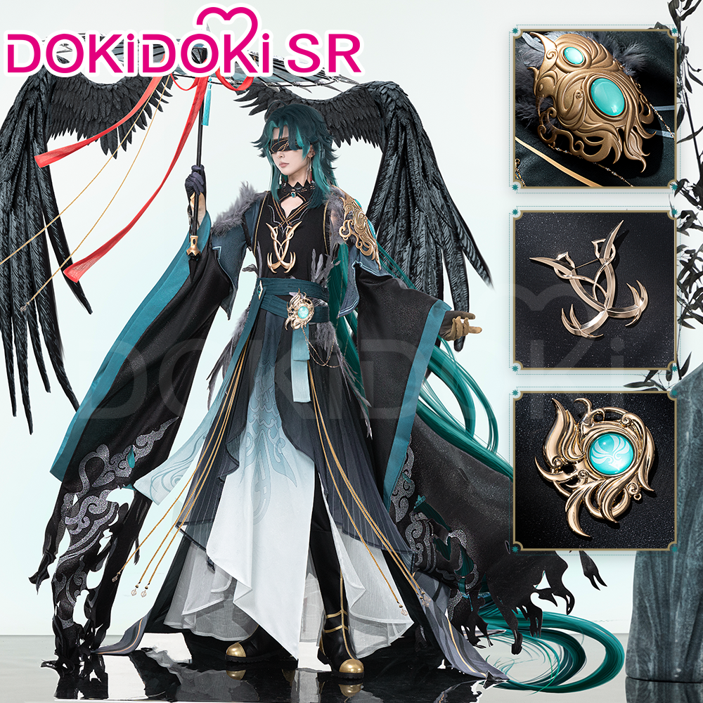 DokiDoki-SR Game Genshin Impact Cosplay Xiao Costume Doujin ...