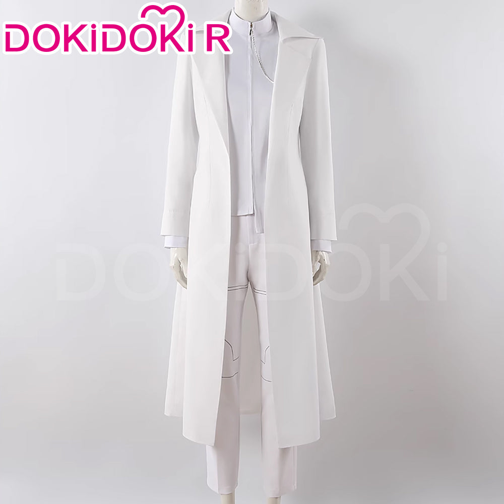 【Size XS-3XL】DokiDoki-R Anime Cosplay Round6 White Suit Costume R6 ...