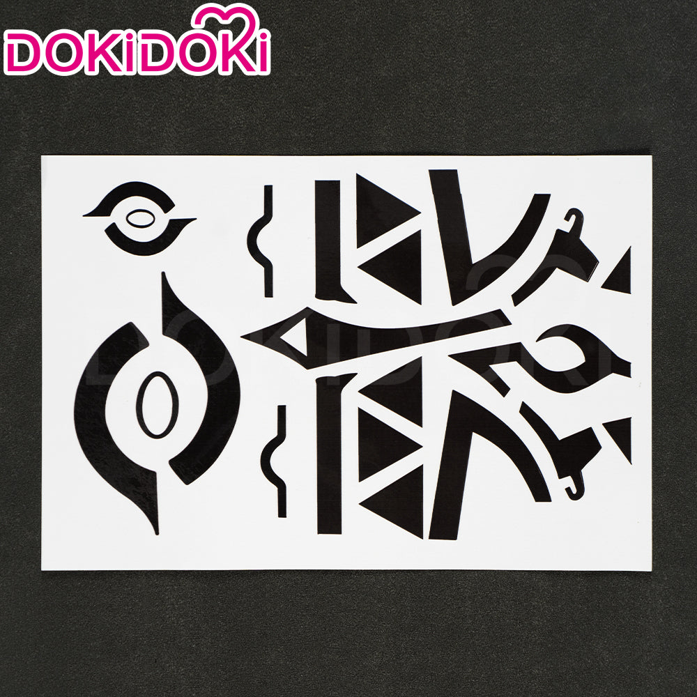 【Ready For Ship】DokiDoki Game Genshin Impact Ororon Cosplay Wig / Tatt ...