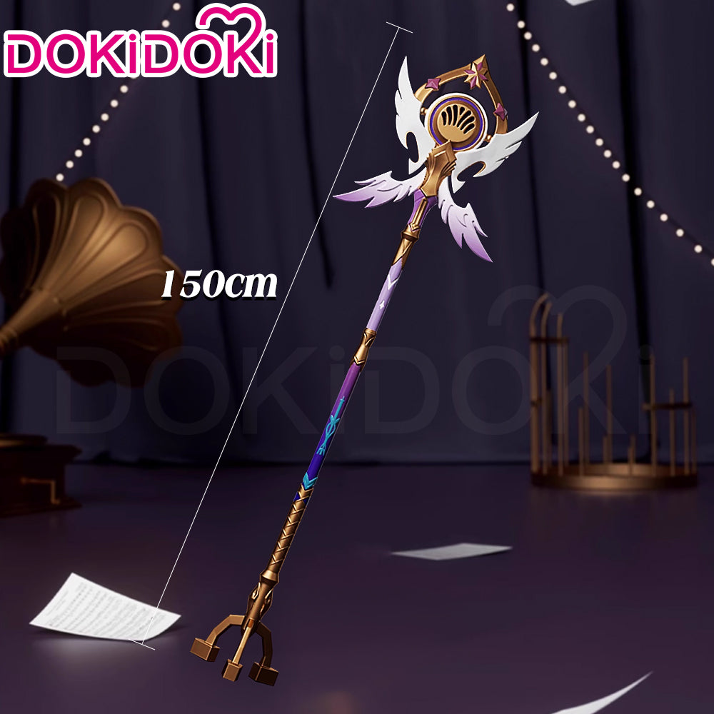 DokiDoki Game Honkai: Star Rail Cosplay Robin Prop PU Stand Microphone ...