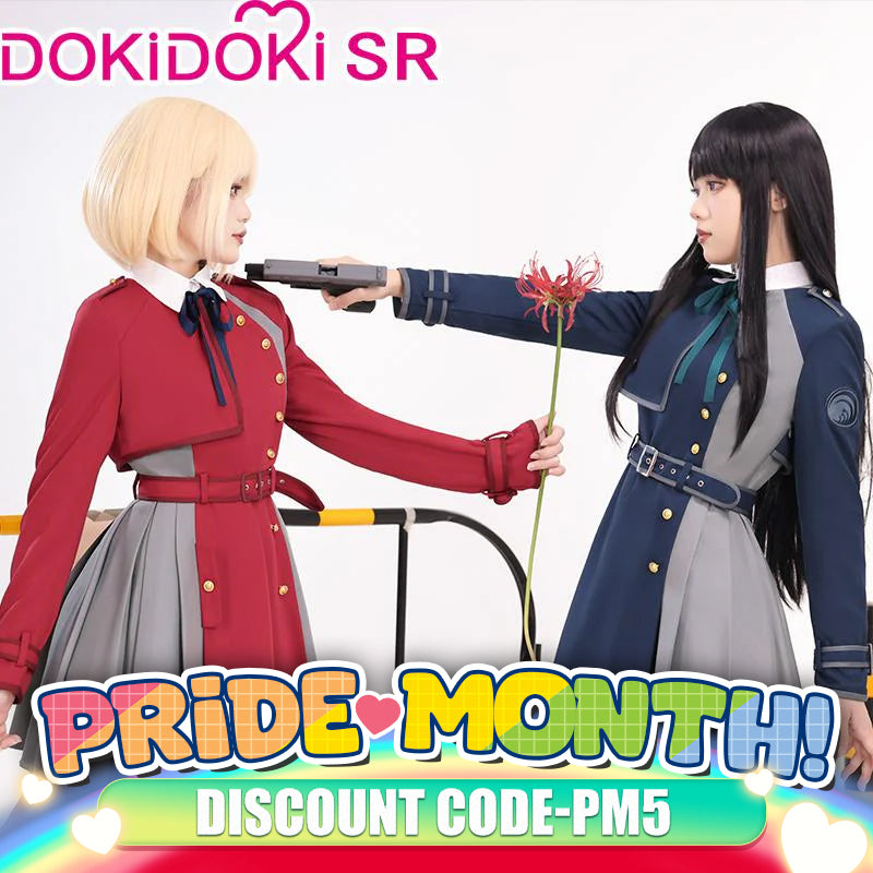 【Ready For Ship】DokiDoki-SR Anime Lycoris Recoil Cosplay Inoue Takina ...