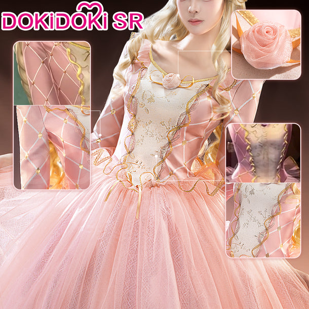 【Ready For Ship】【Size S-3XL】DokiDoki-SR Movie Cosplay Costume Pink Pri ...