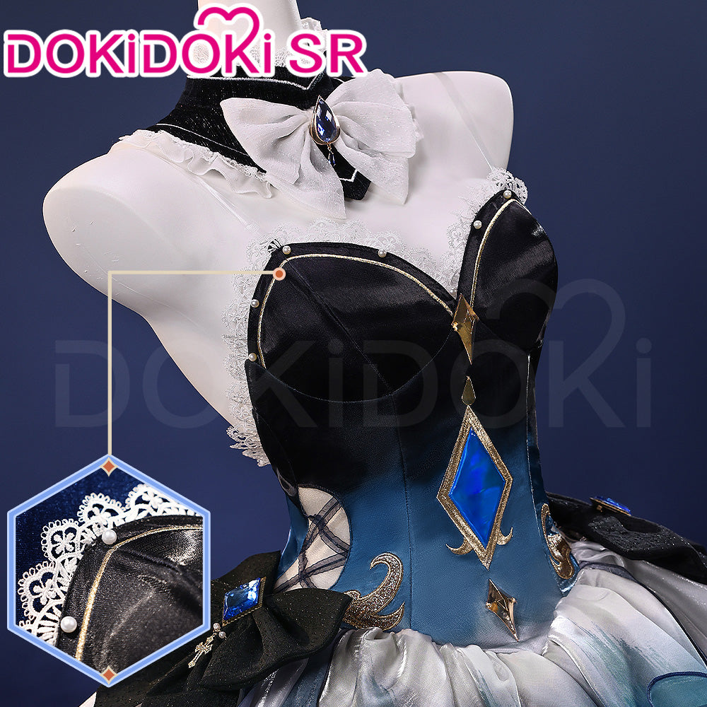 DokiDoki-SR Game Genshin Impact Cosplay Furina Costume Letter from the ...