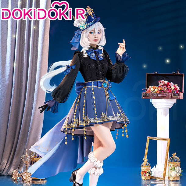 【In Stock】DokiDoki-R Game Genshin Impact Cosplay Furina Costume Lost A ...