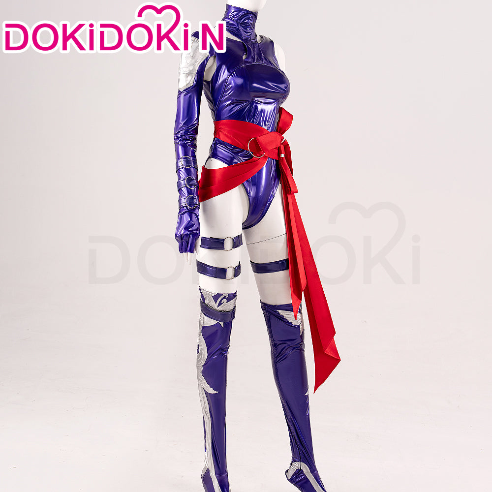 【In Stock】【Size XS-3XL】Dokidoki-N Game Cosplay Costume Women Purple Co ...