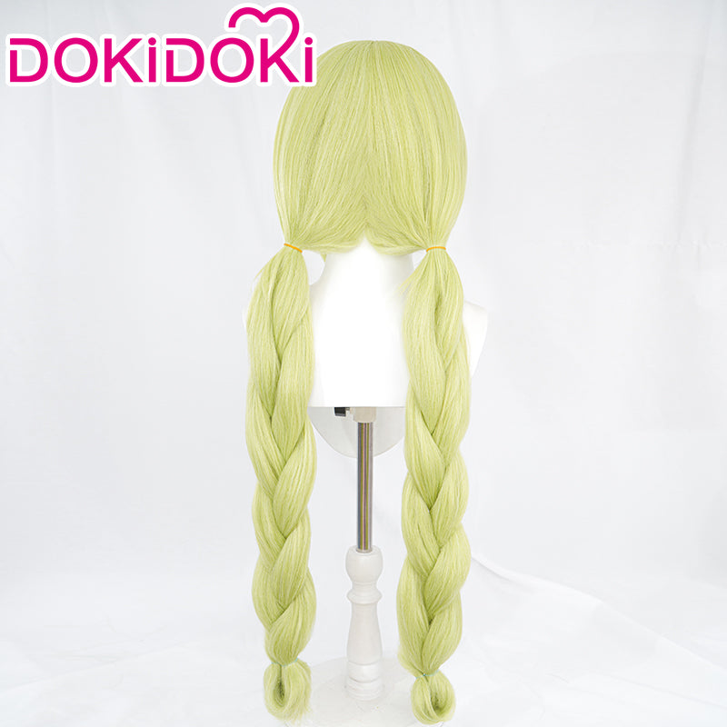 DokiDoki Game Genshin Impact Cosplay Eremite Floral Ring Dancer Wig Lo ...