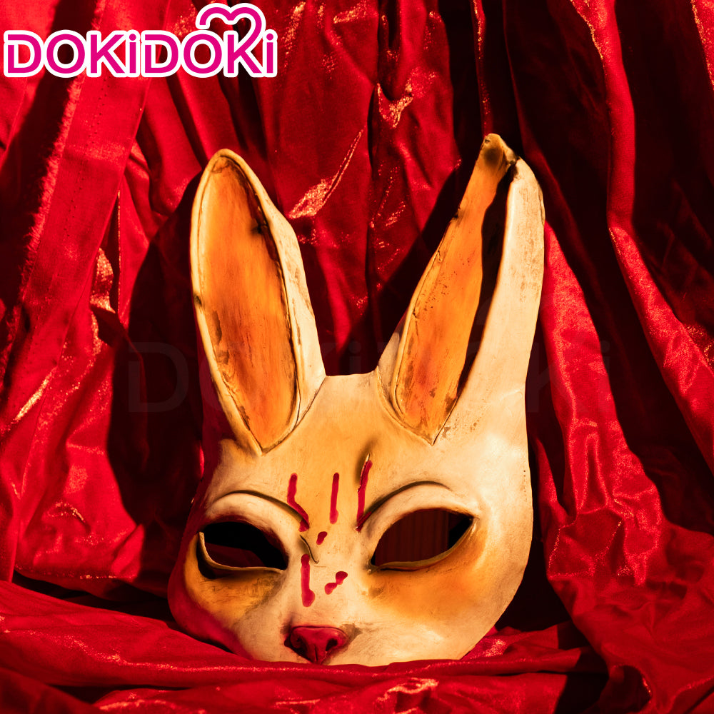 【In Stock】DokiDoki Cosplay The Killer Mask Scary Rabbit Mask Halloween ...