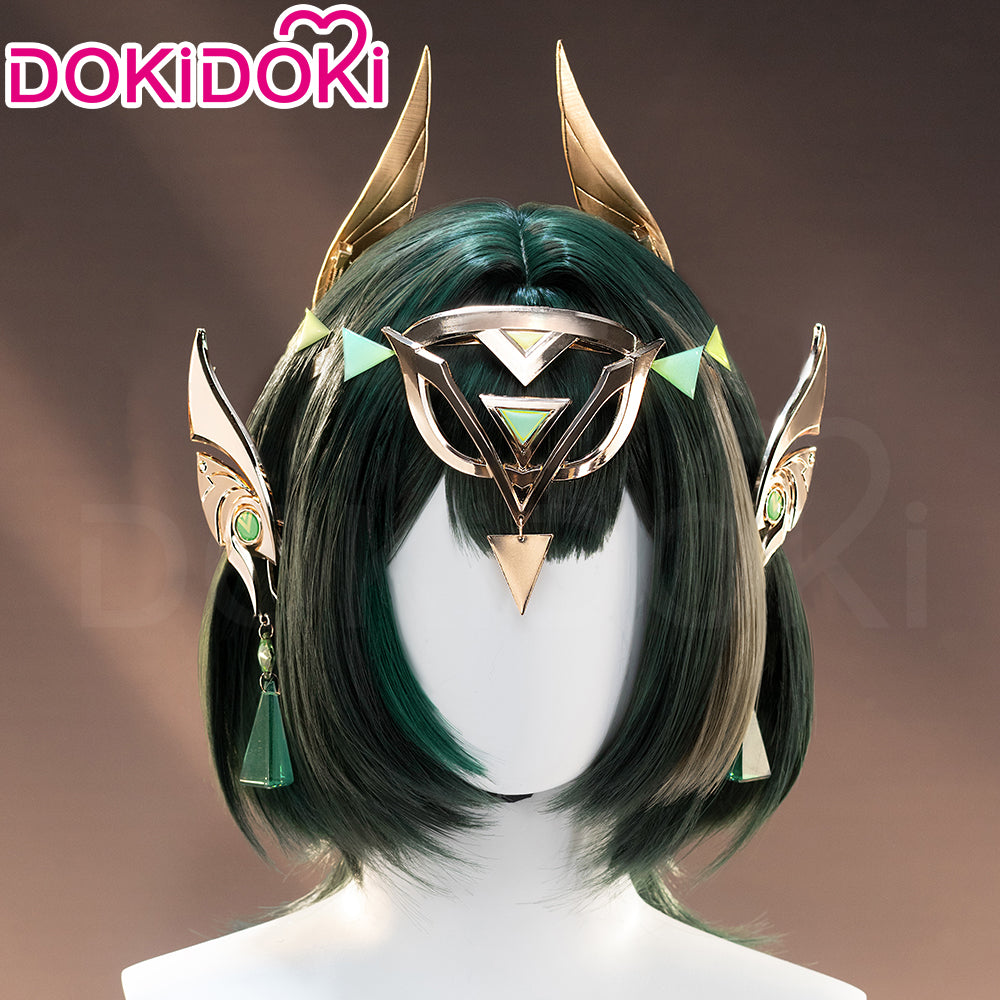 【Wig Ready For Ship】DokiDoki Game Genshin Impact Cosplay Nefer Wig / H ...