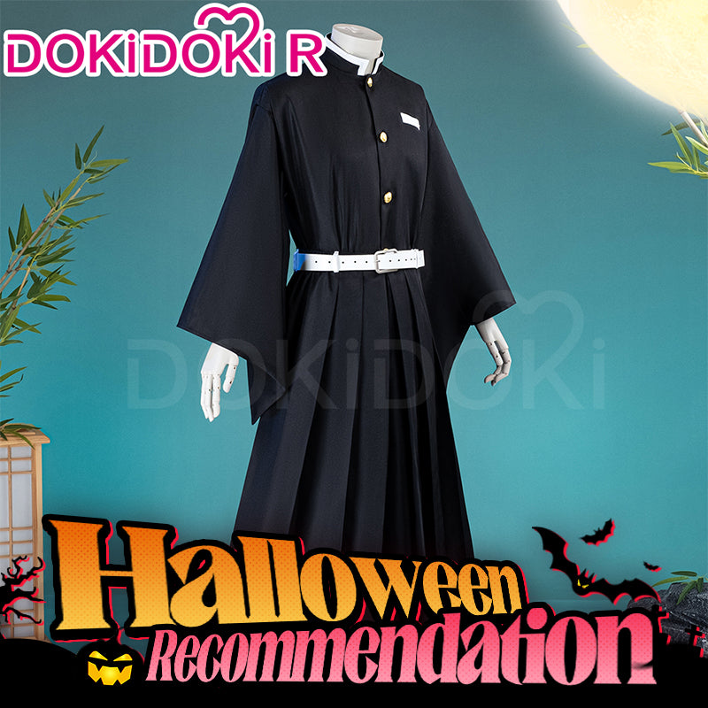 【In Stock】【Size S-2XL】DokiDoki-R Anime Cosplay Black White Men Costume ...