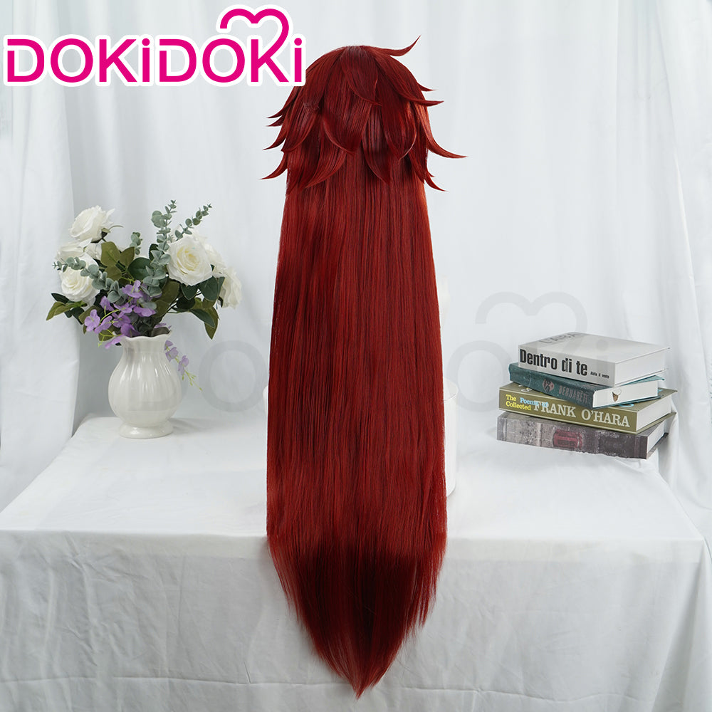 【Ready For Ship】DokiDoki Anime Black Butler Cosplay Grell Sutcliff Wig ...