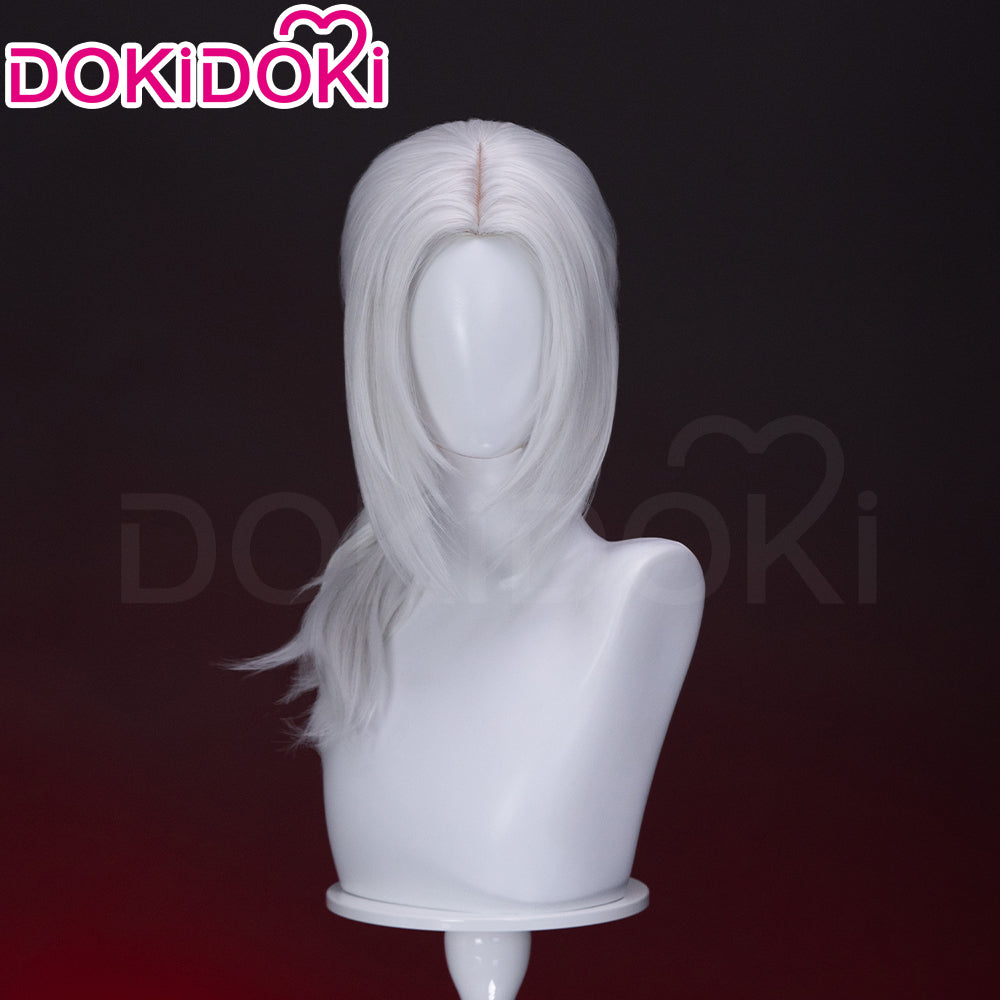 DokiDoki Game Bloodborne Cosplay Lady Maria Wig White Long Straight Ha ...
