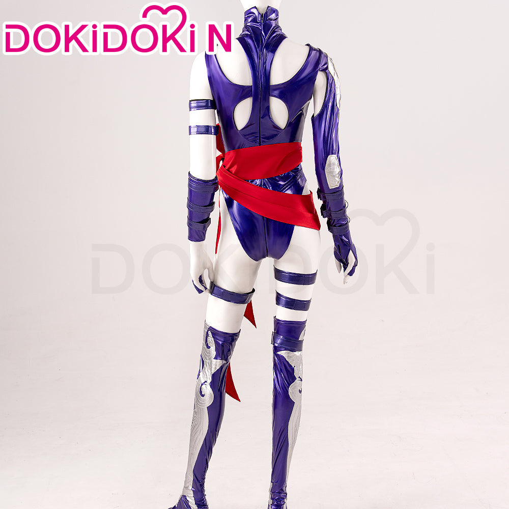 【In Stock】【Size XS-3XL】Dokidoki-N Game Cosplay Costume Women Purple Co ...