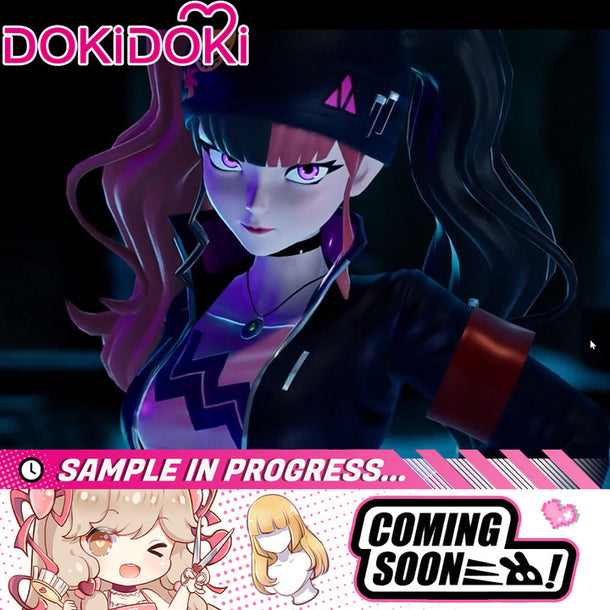 DokiDoki Game Palworld Cosplay Zoe & Grizzbolt Wig Long Straight Hair ...