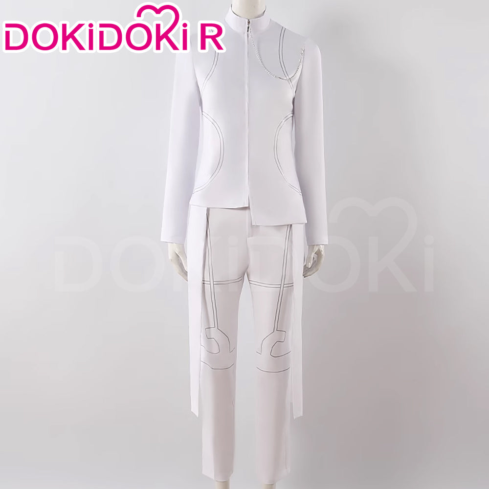 【Size XS-3XL】DokiDoki-R Anime Cosplay Round6 White Suit Costume R6 ...