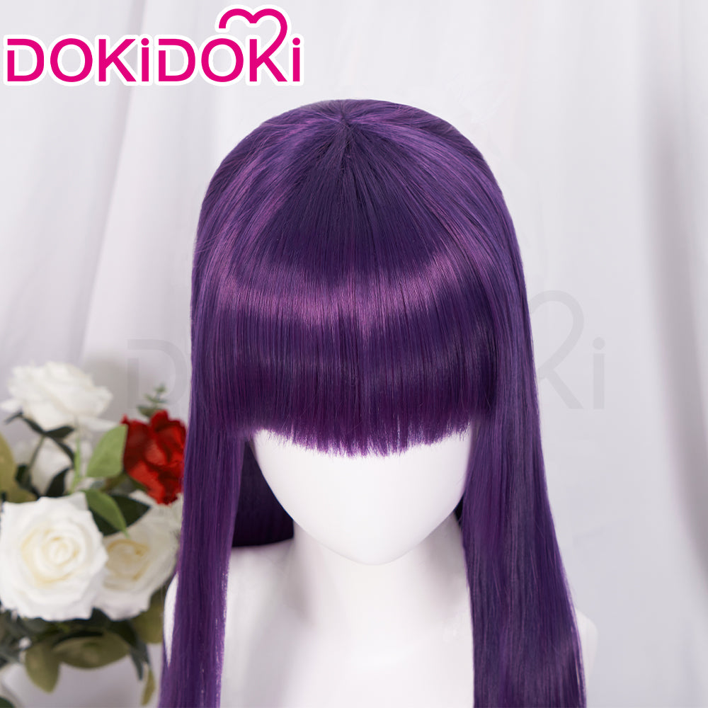 DokiDoki Anime Frieren: Beyond Journey's End Cosplay Fern Wig Long Pur ...