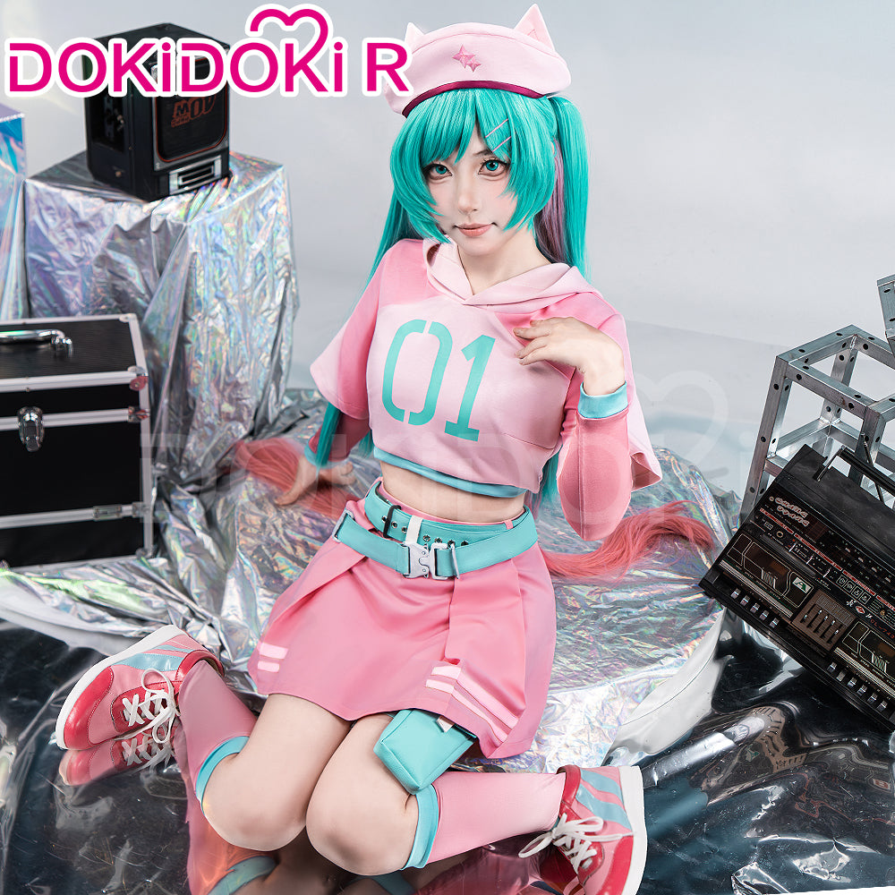 【Ready For Ship】【Size XS-2XL】DokiDoki-R Cosplay Costume Pink Dress ...