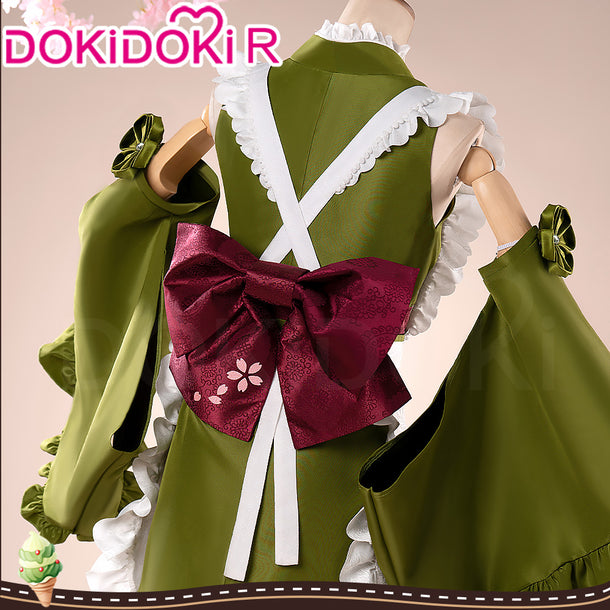【In Stock】DokiDoki-R Cosplay Matcha Costume Green Dress – dokidokicosplay
