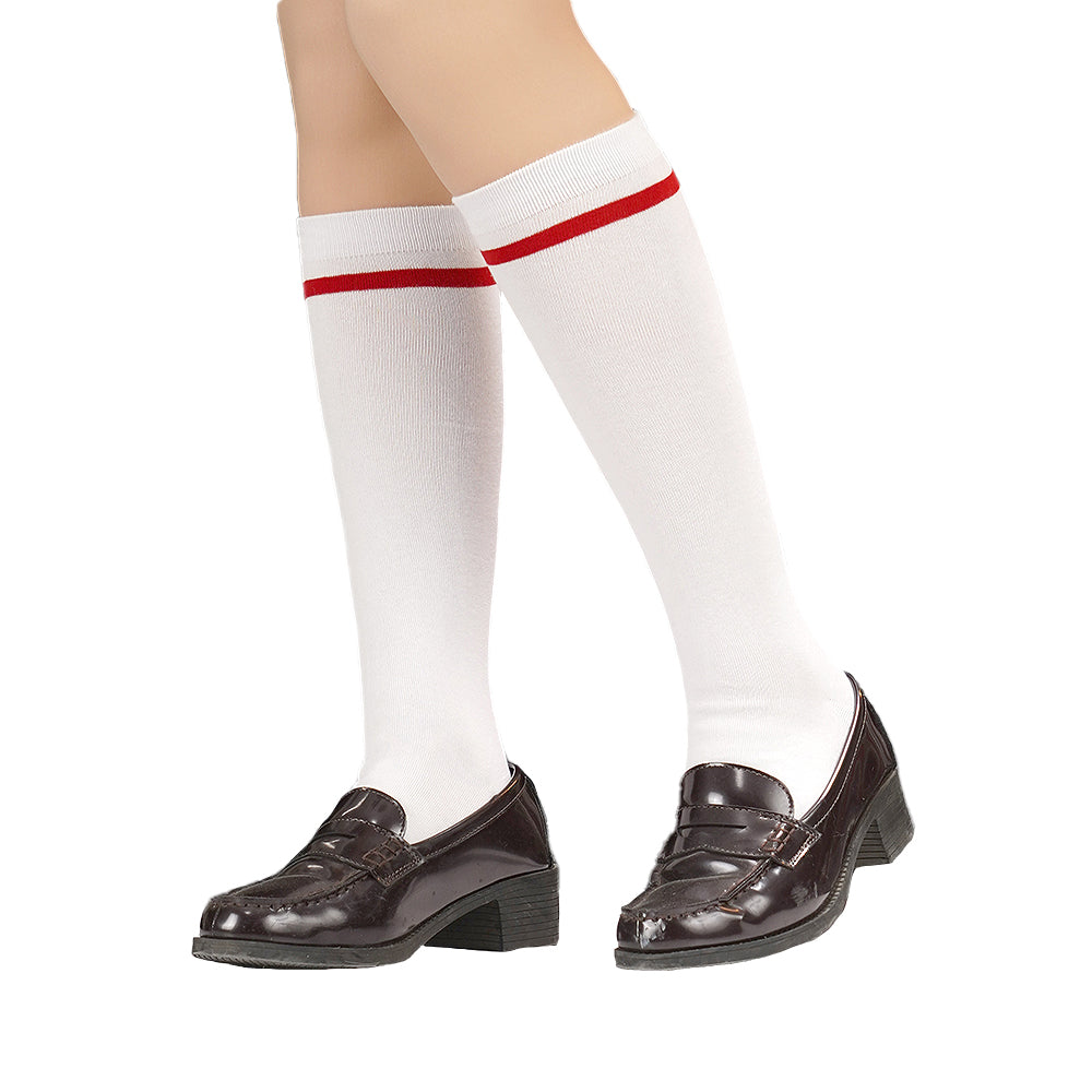 DokiDoki Cosplay Stockings Prop White Socks – dokidokicosplay