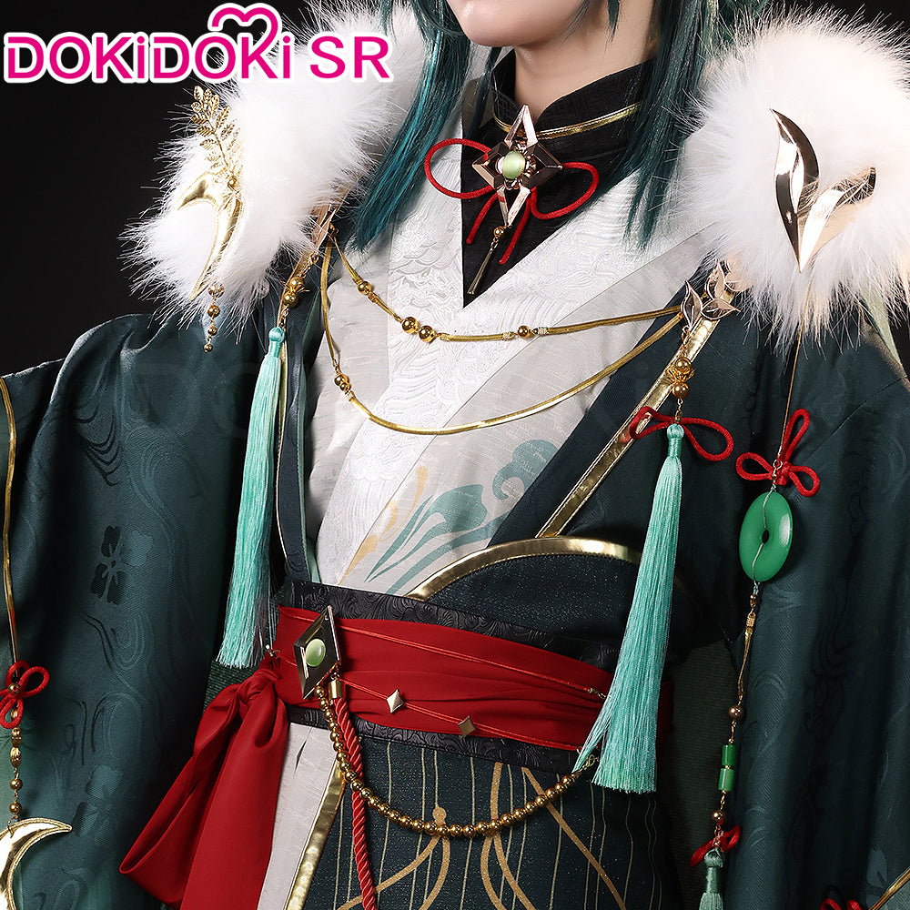 DokiDoki-SR Game Genshin Impact Xiao Costume the Winter Solstice Douji – dokidokicosplay