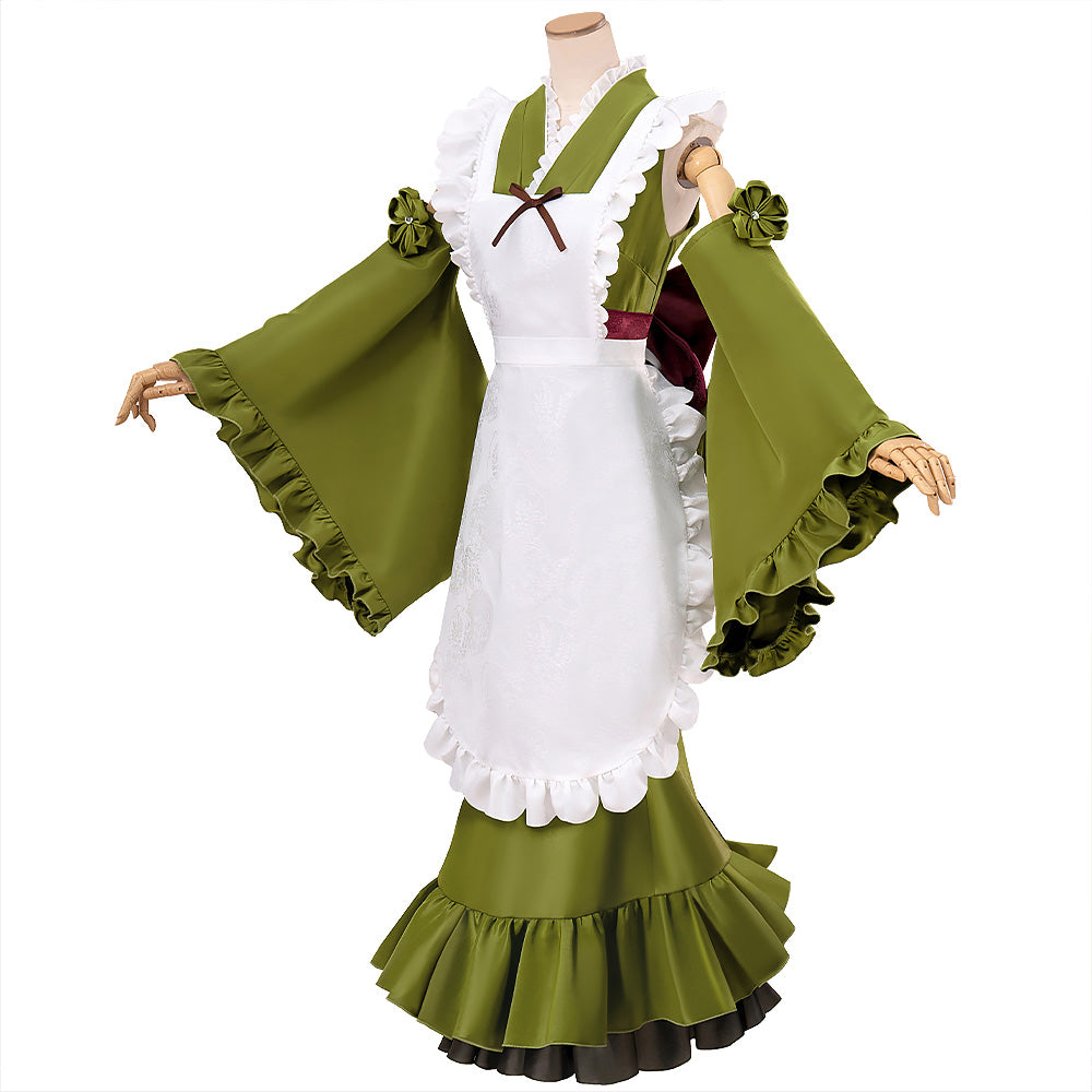 【In Stock】DokiDoki-R Cosplay Matcha Costume Green Dress – dokidokicosplay