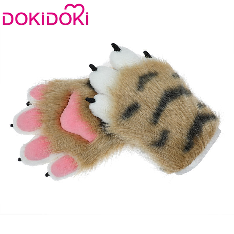 【in stock】DokiDoki Cosplay Fursuit Animal Cat Claw Paw Cute Furry Wint ...