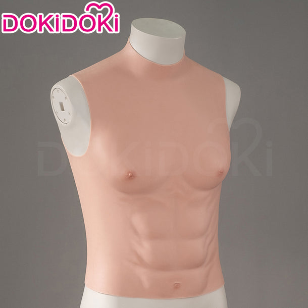 【S Ready For Ship】DokiDoki Cosplay Prop Fake Muscle Suit Sleeveless Sk ...