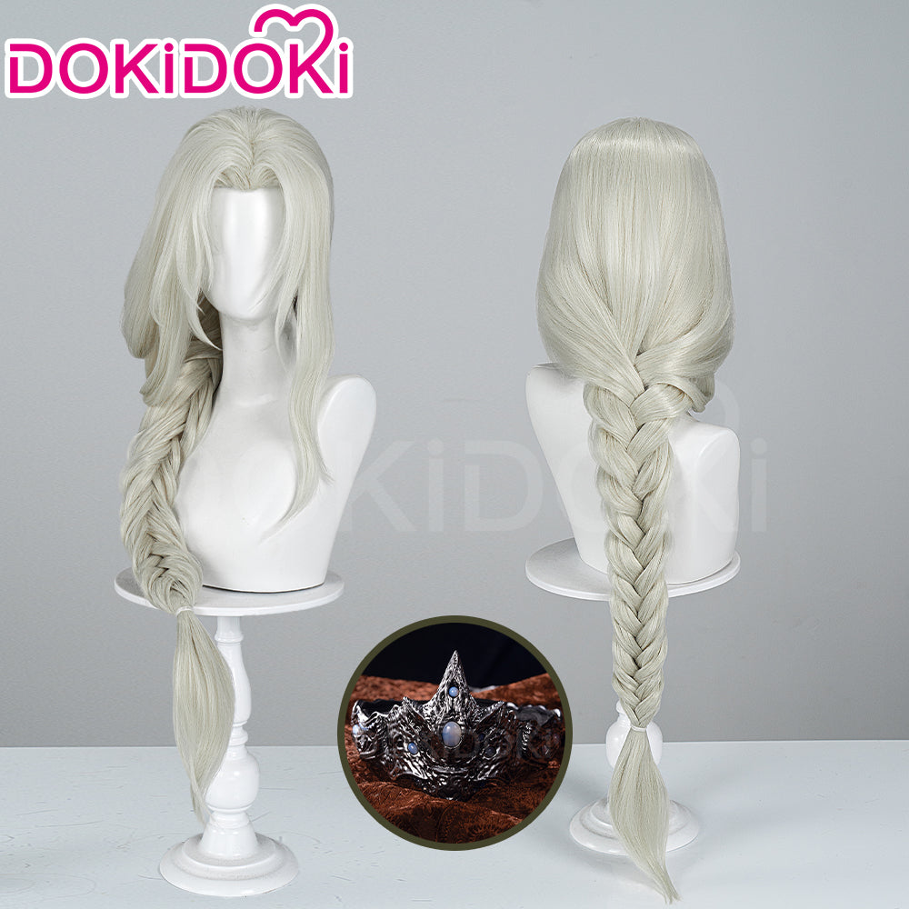 DokiDoki Game Dark Souls III Cosplay Firekeeper Wig / Eye Mask ...