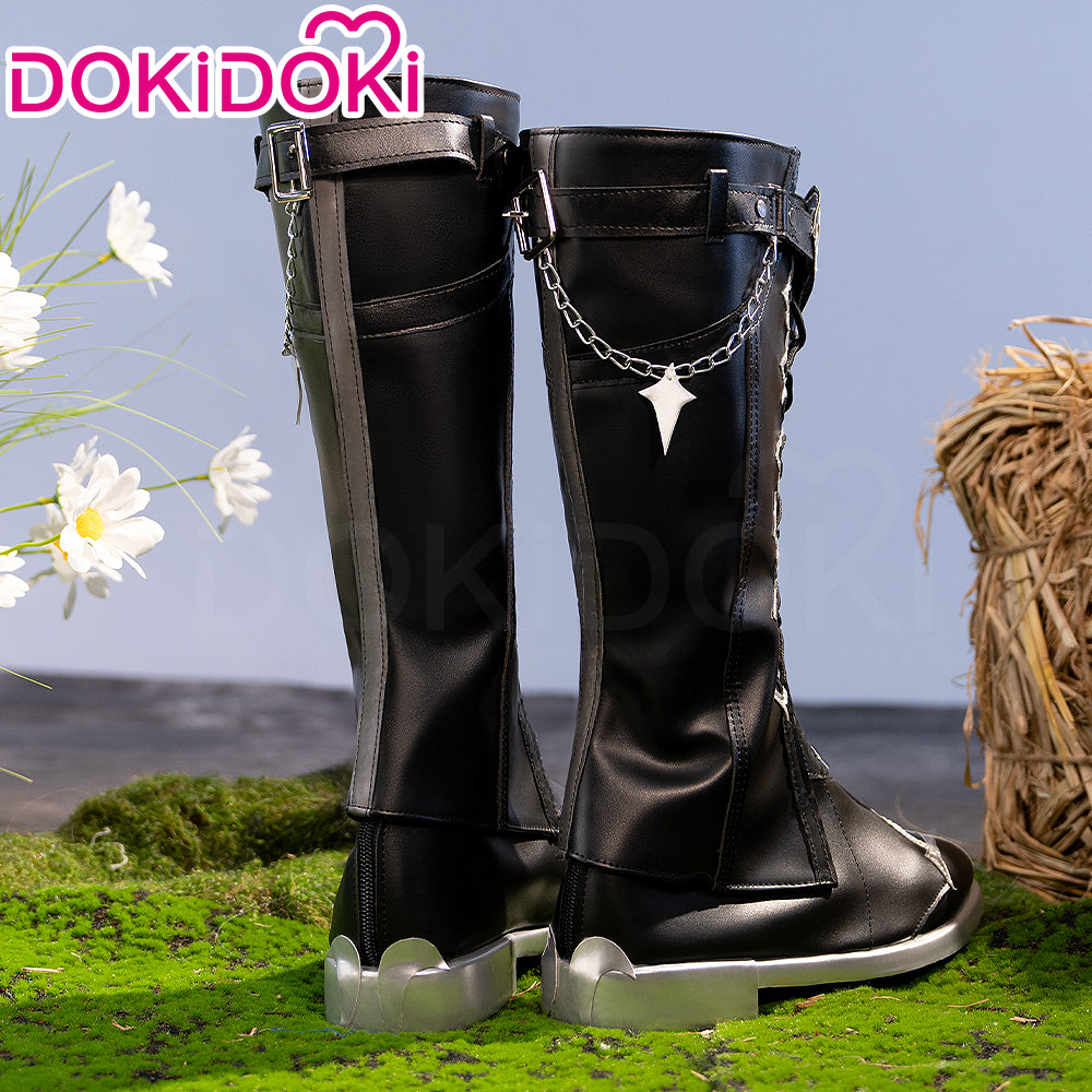 DokiDoki Game Genshin Impact Cosplay Flins Shoes Kyryll Chudomirovich ...