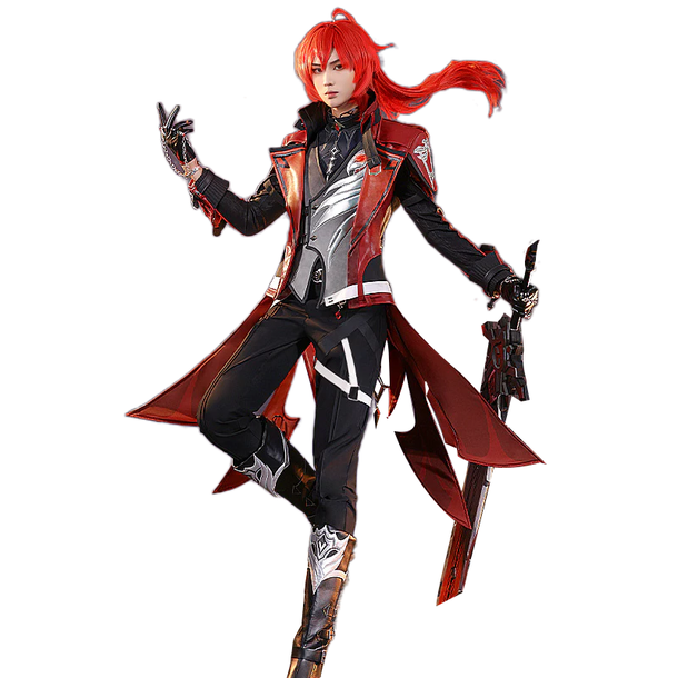 【Ready For Ship】DokiDoki-SR Game Genshin Impact Cosplay Diluc Costume ...