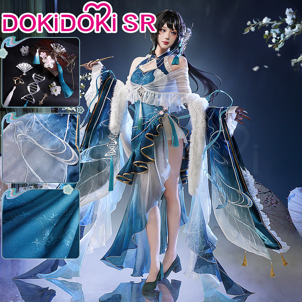 DokiDoki-SR Honkai: Star Rail Cosplay Ruan Mei Costume Plumfall Melody ...
