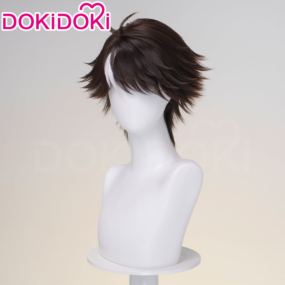 DokiDoki Anime TO BE HERO X Cosplay Lin Ling Wig Short Dark Brown Hair ...