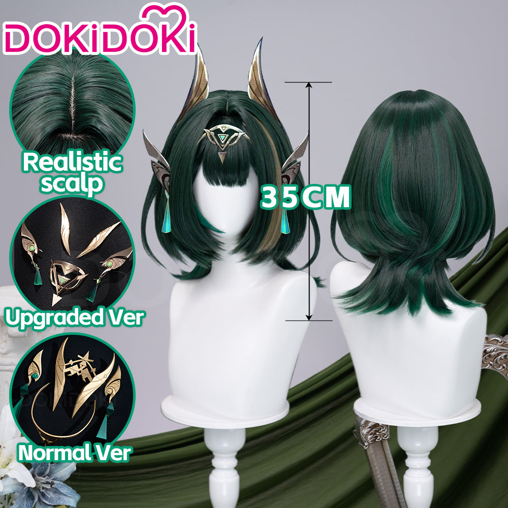 【Wig Ready For Ship】DokiDoki Game Genshin Impact Cosplay Nefer Wig / H ...