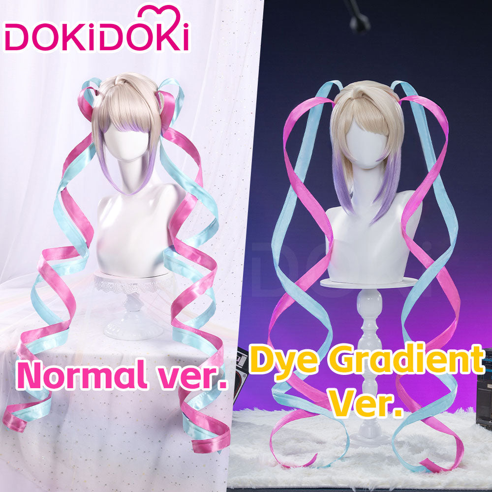 DokiDoki Game NEEDY GIRL OVERDOSE Cosplay KAngel Wig Long Straight Blo ...
