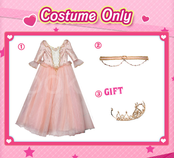 【Ready For Ship】【Size S-3XL】DokiDoki-SR Movie Cosplay Costume Pink Pri ...