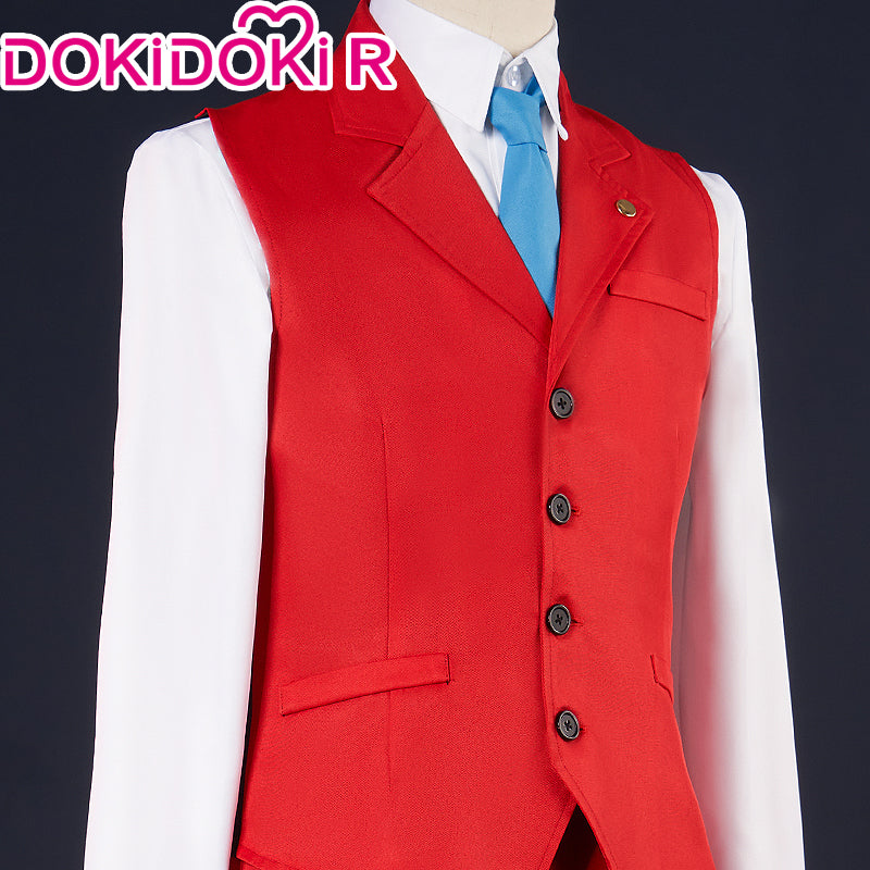 DokiDoki-R Game Ace Attorney Cosplay Apollo Justice Costume ...