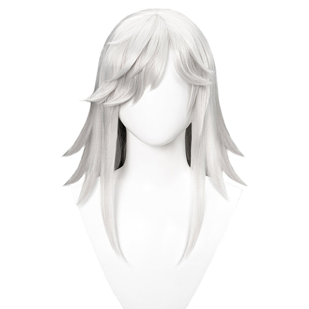 【Wig Ready For Ship】DokiDoki Game Genshin Impact Cyno Cosplay Long Whi ...