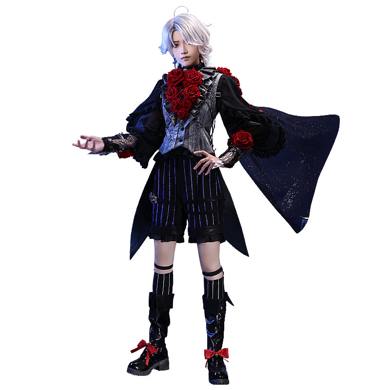 DokiDoki-SR Game Identity Ⅴ Cosplay Luminary Emil Cosplay Costume/ Wig ...