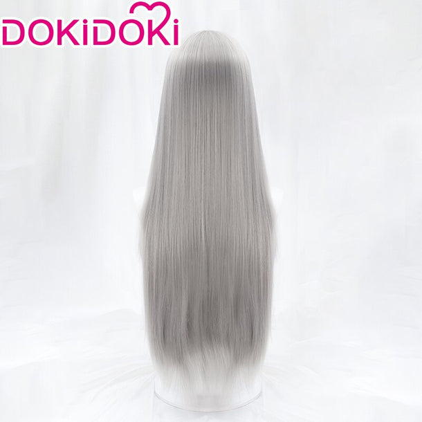 DokiDoki Final Fantasy VII Sephiroth Cosplay Wig Men Silver Long Hair ...