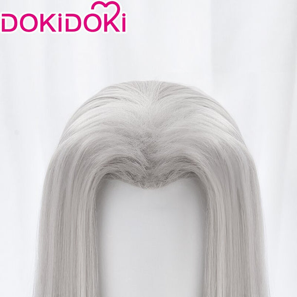 DokiDoki Final Fantasy VII Sephiroth Cosplay Wig Men Silver Long Hair ...